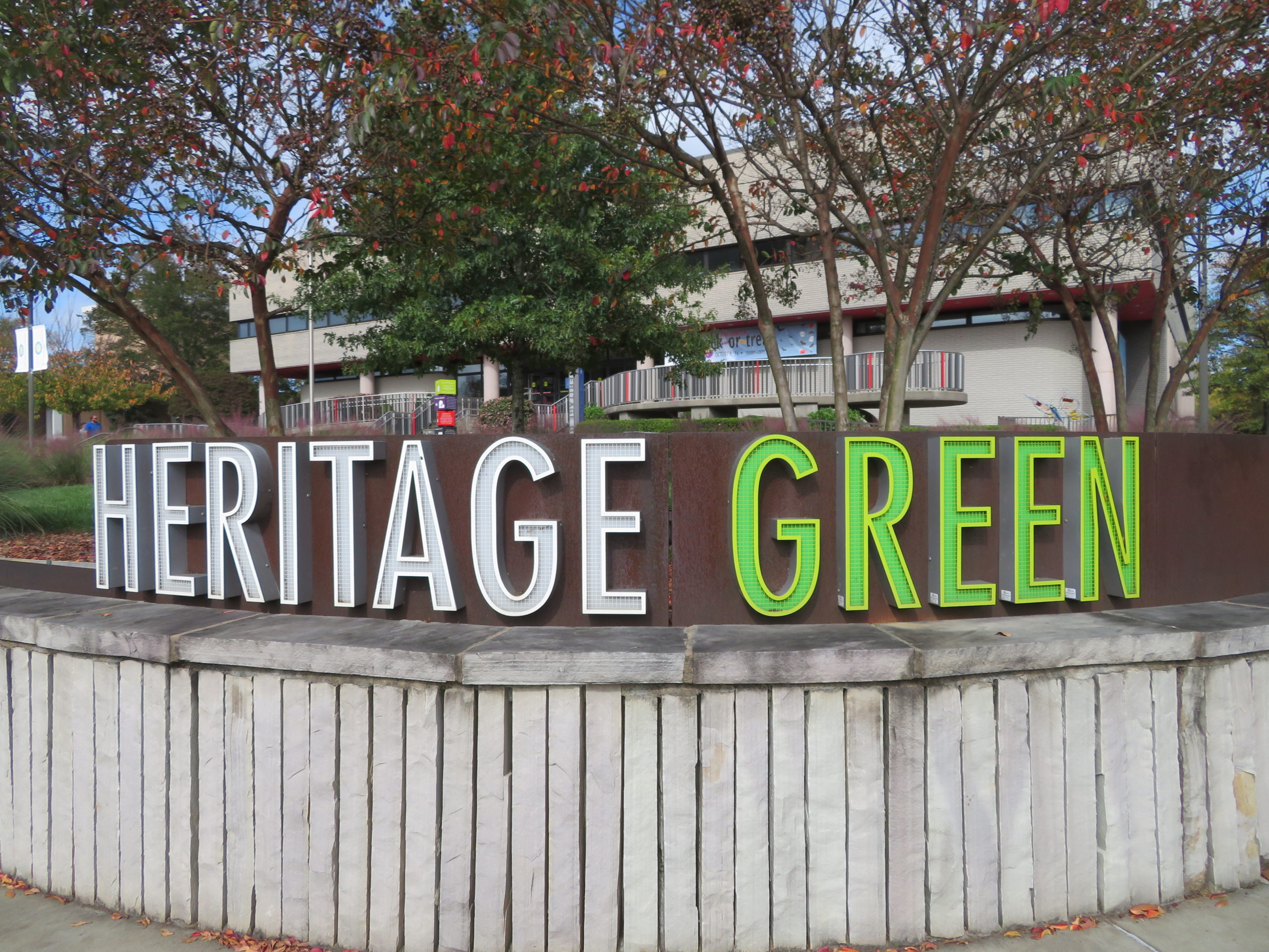 Heritage Green sign 1 – Mrs. HomeFree